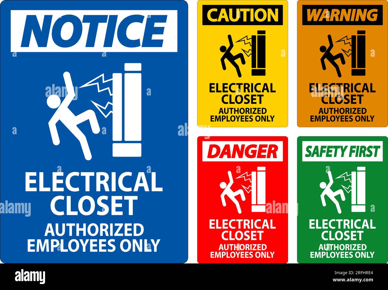 Authorized employees only hi-res stock photography and images - Alamy