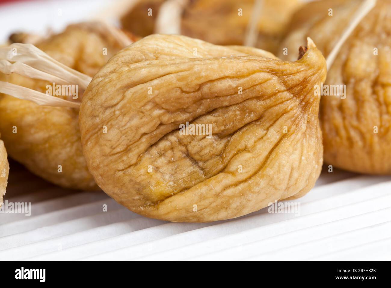sun dried fig fruit, yellow shriveled figs dried to give sweetness ...