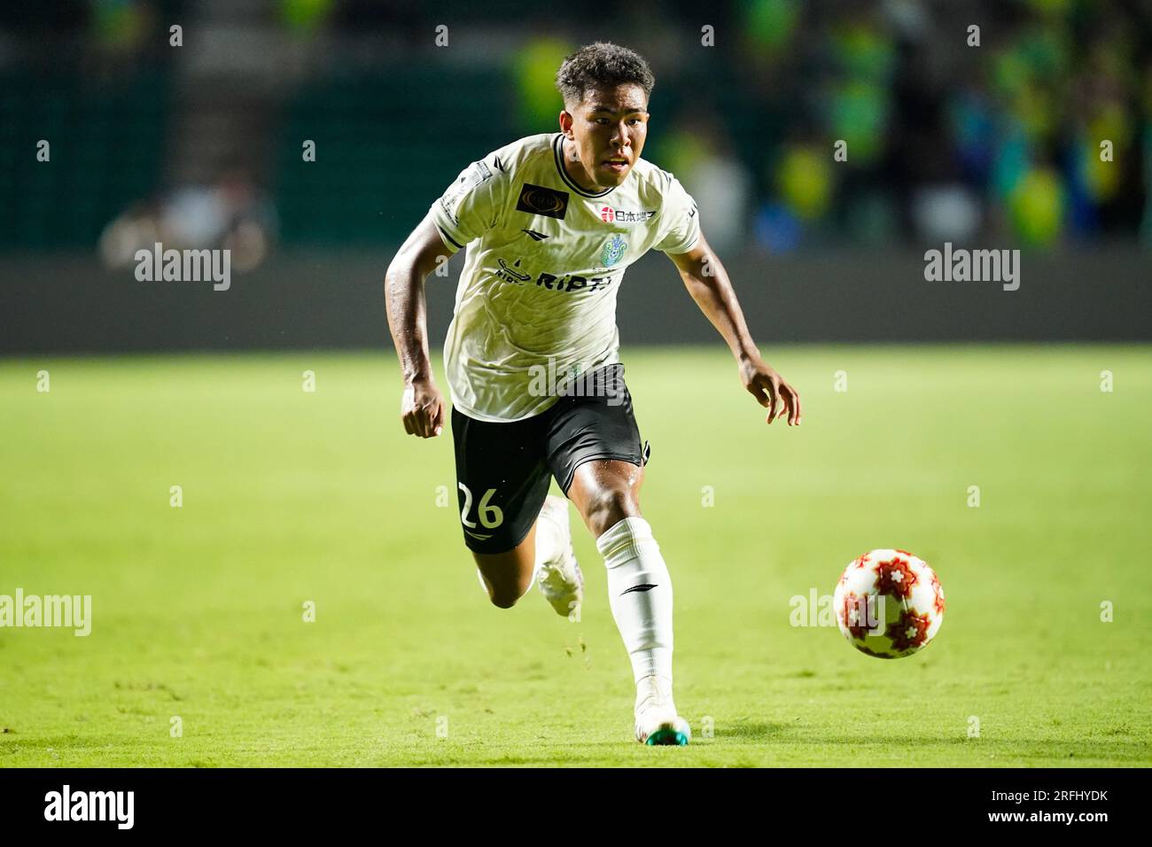 Osaka, Japan. 2nd Aug, 2023. Taiga Hata (Bellmare) Football/Soccer ...