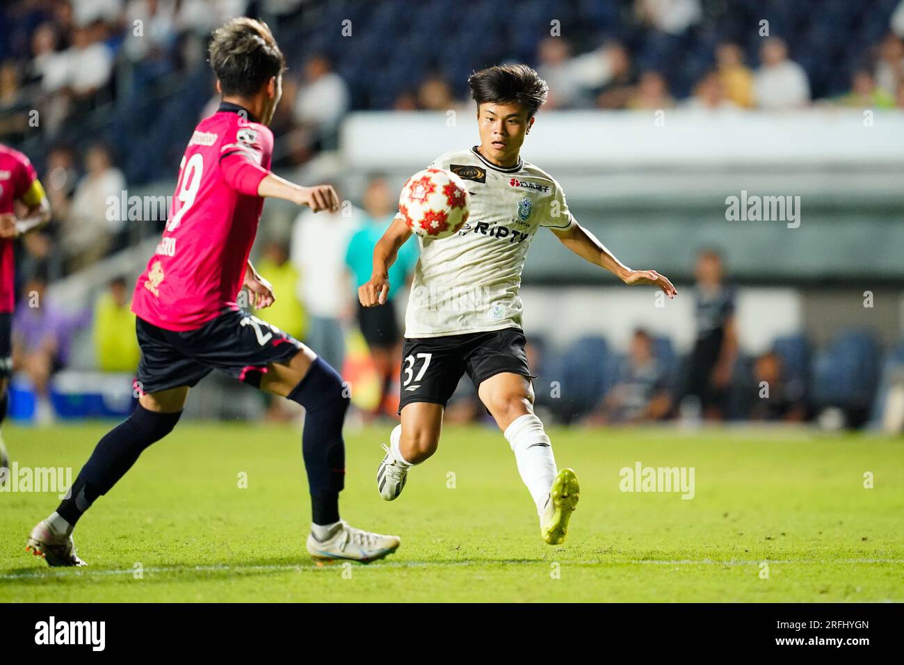 Osaka, Japan. 2nd Aug, 2023. Hisatsugu Ishii (Bellmare) Football/Soccer : Round 16 match between ...