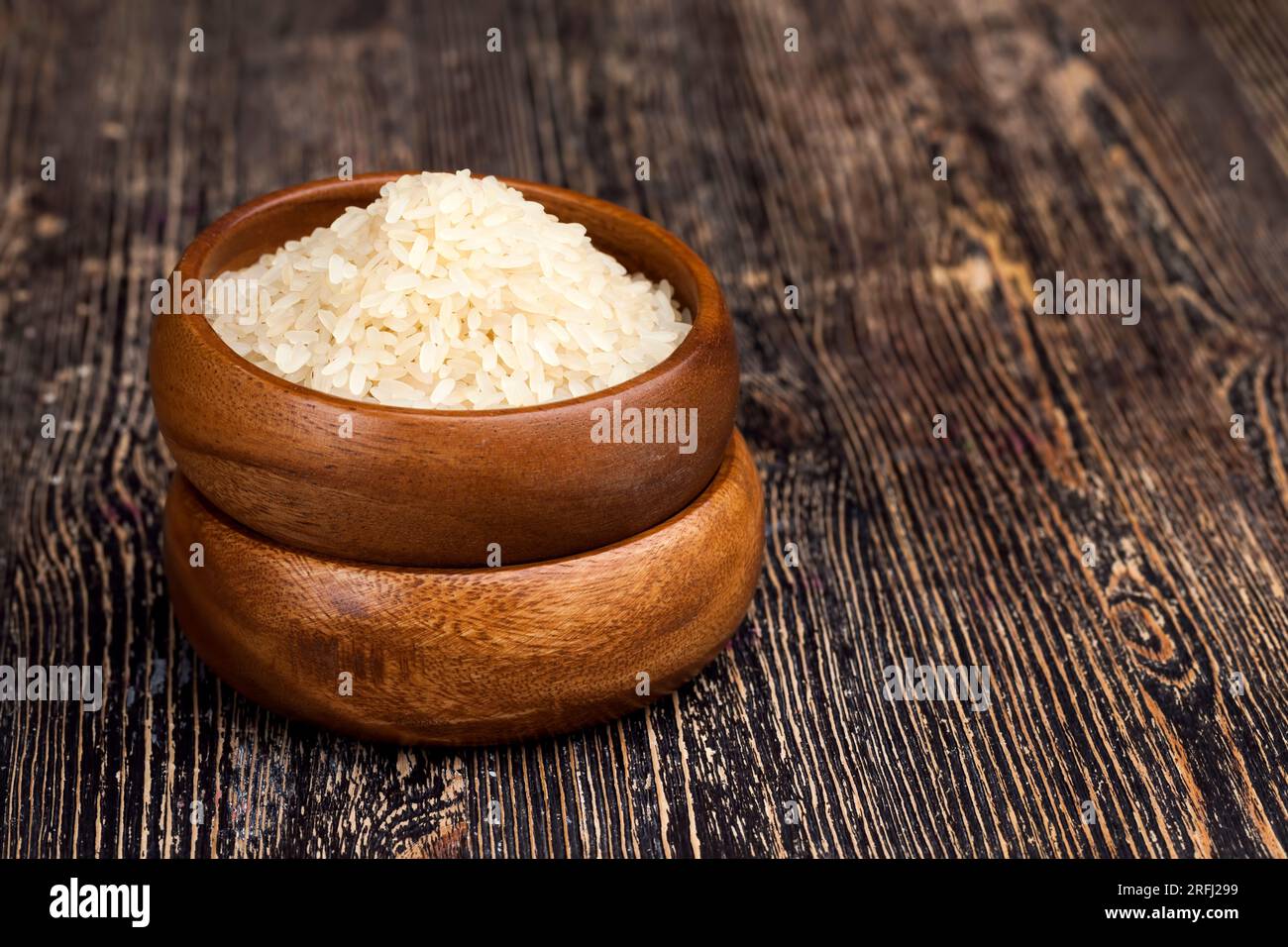 white ripe steamed rice, raw uncooked steamed rice for better taste and ...