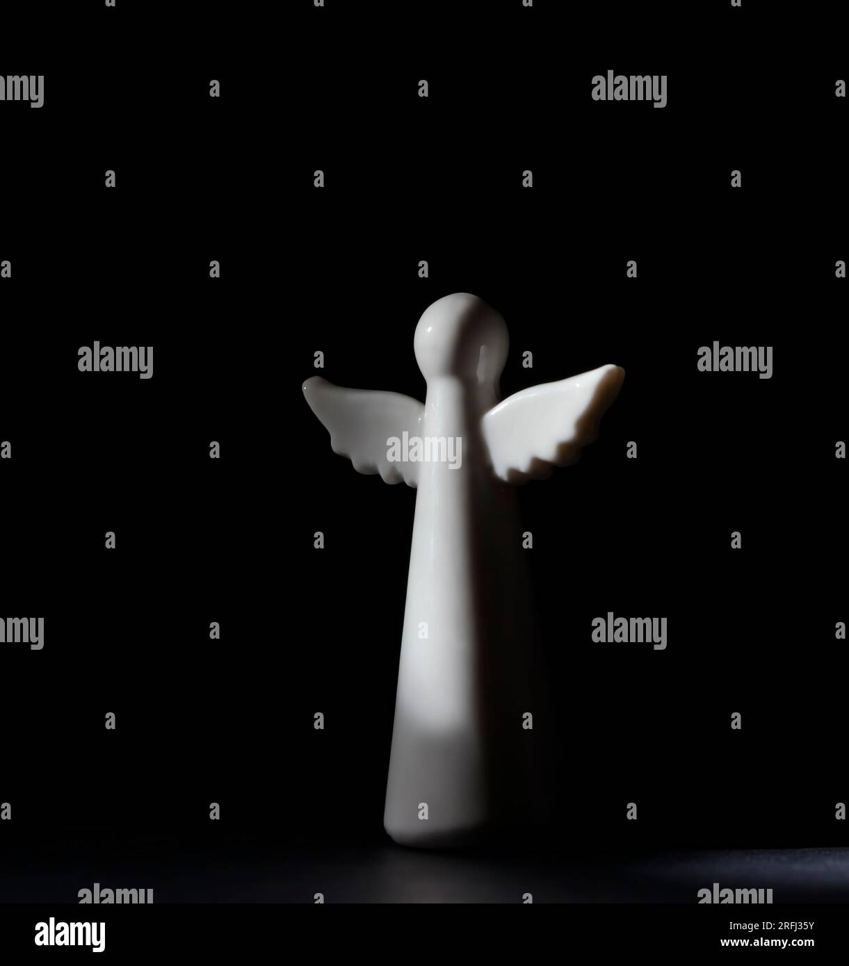 white porcelain angel figurine for celebrating religious holidays ...