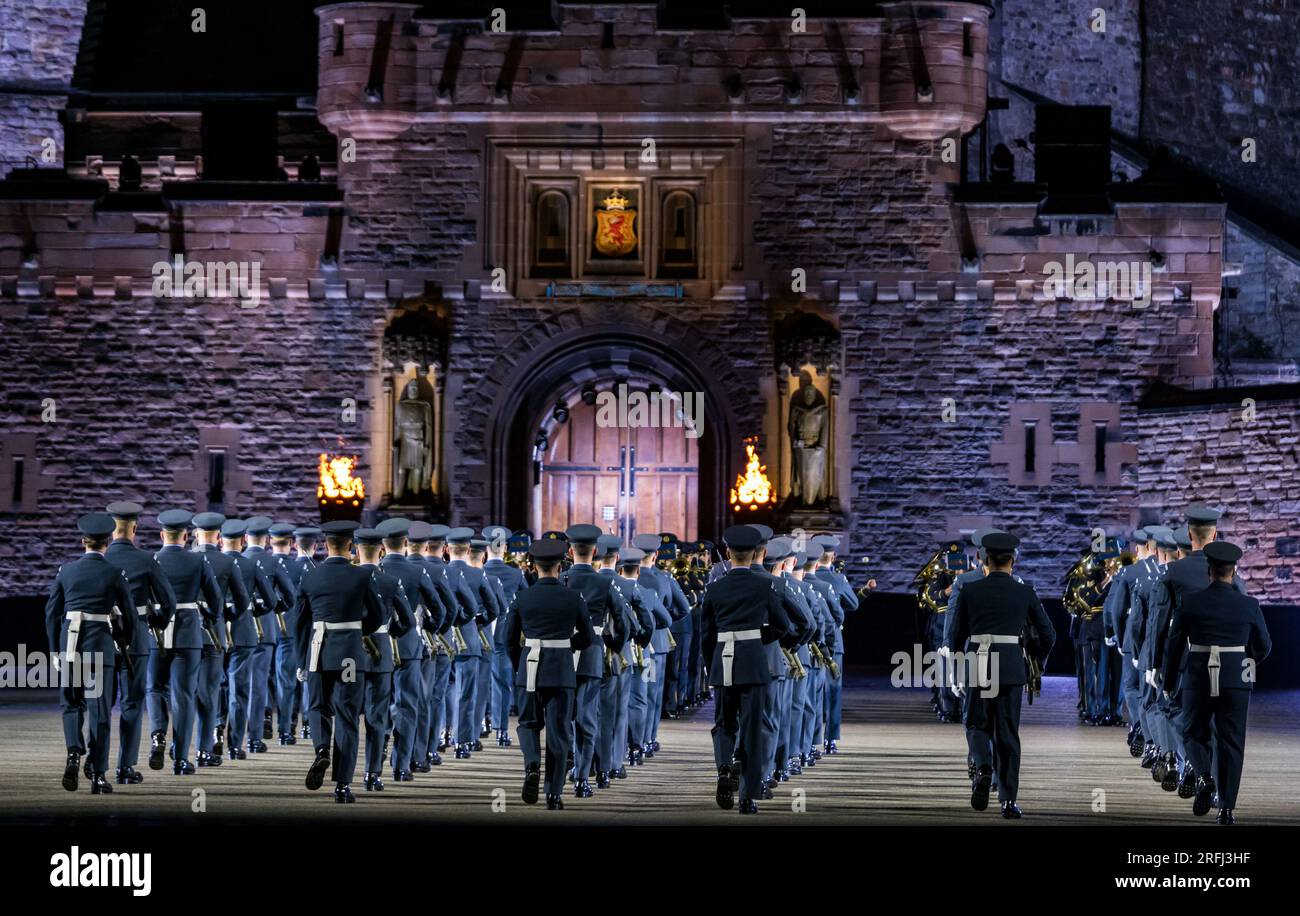 Edinburgh Castle, Edinburgh, Scotland, UK, 03 August 2023, Edinburgh ...