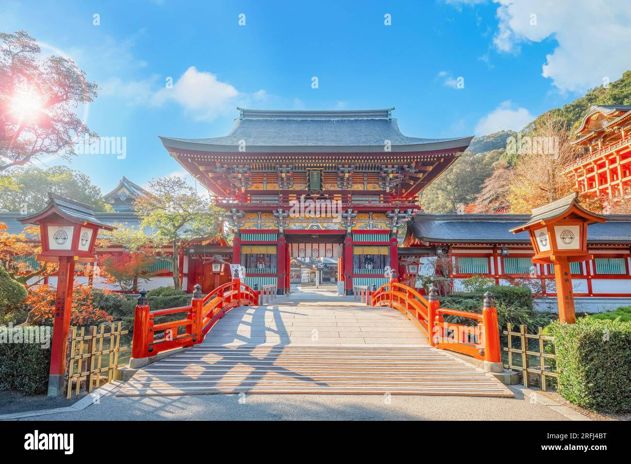 Saga, Japan - Nov 28 2022: Yutoku Inari shrine in Kashima City, Saga ...