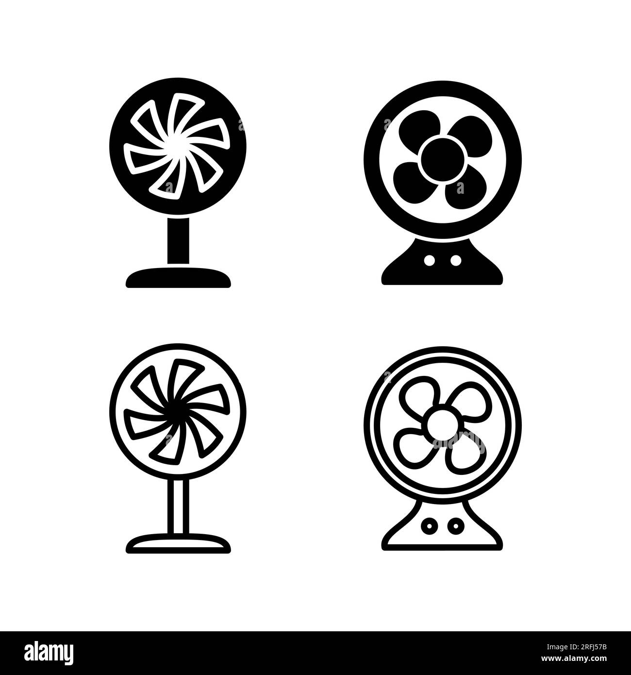Fan icon vector. blower icon. propeller. ceiling Stock Vector Image ...