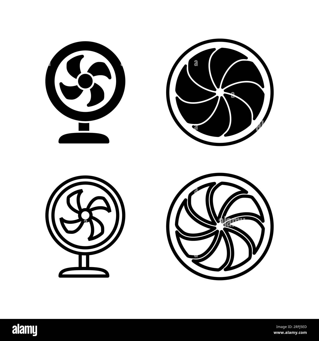Fan icon vector. blower icon. propeller. ceiling Stock Vector Image ...