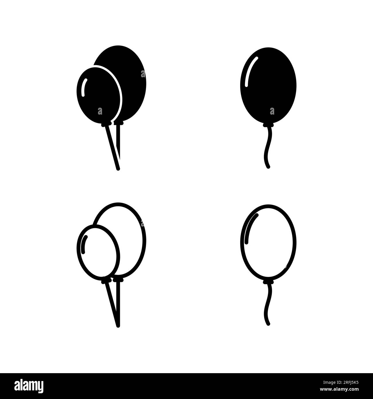 Balloon icon vector. air balloon icon isolated Stock Vector Image & Art ...