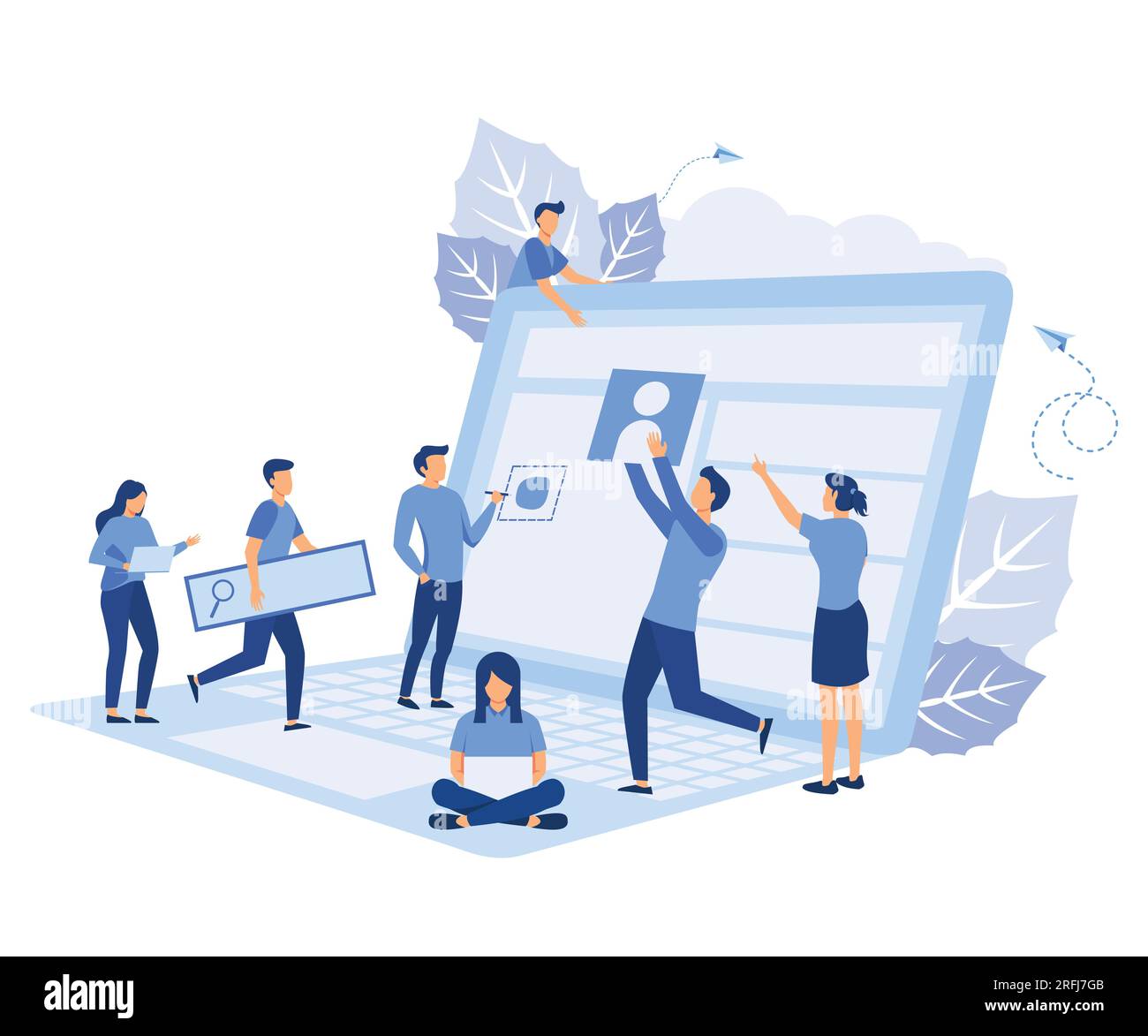 Filling screen Stock Vector Images - Alamy