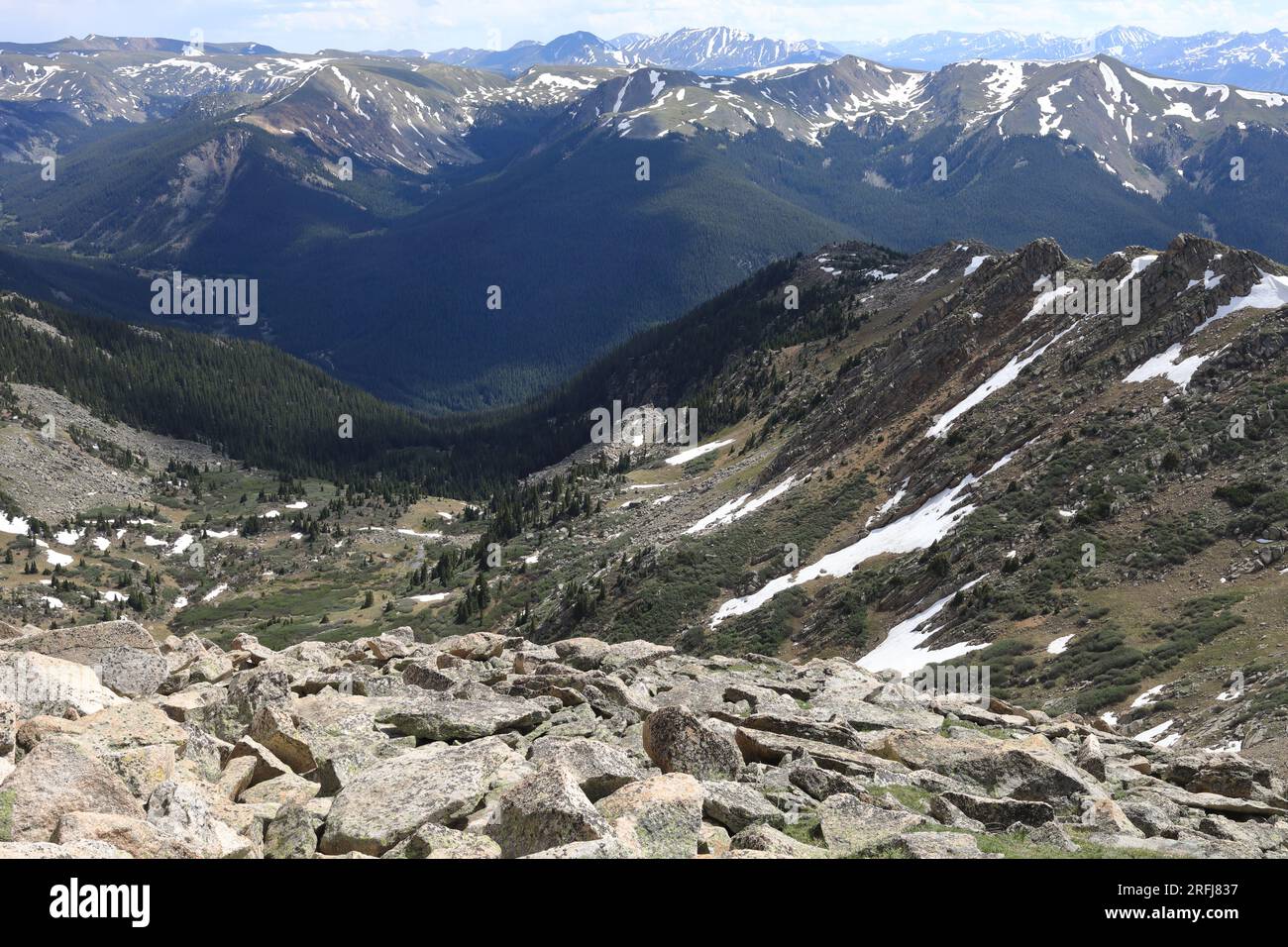 Hoosier pass area Stock Photo - Alamy