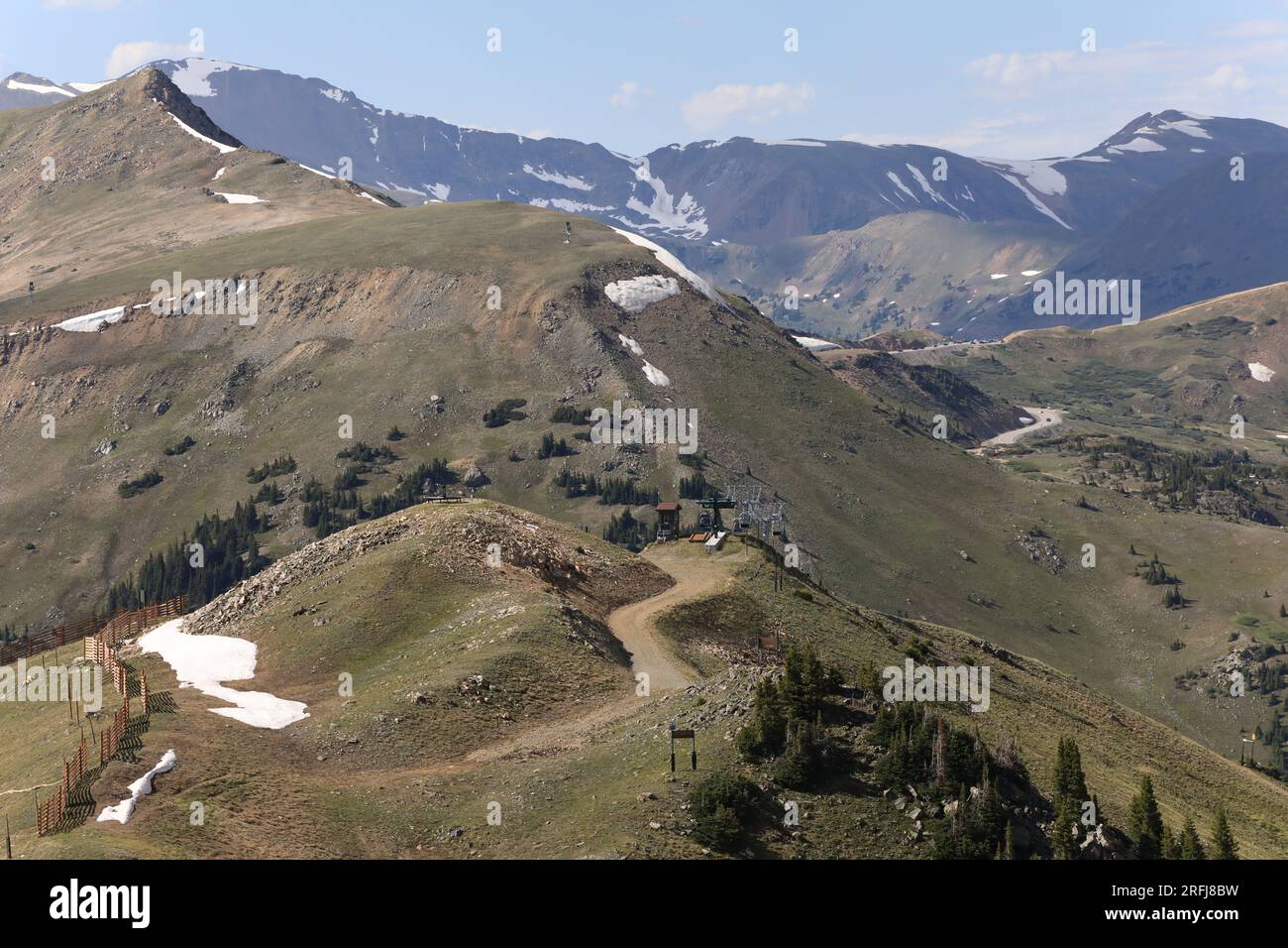 Arapahoe basin ski area Stock Photo - Alamy