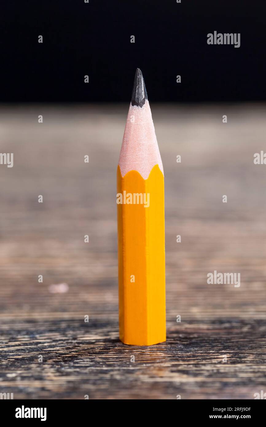 sharpened pencils for drawing diagrams or drawings, small pencils Stock ...