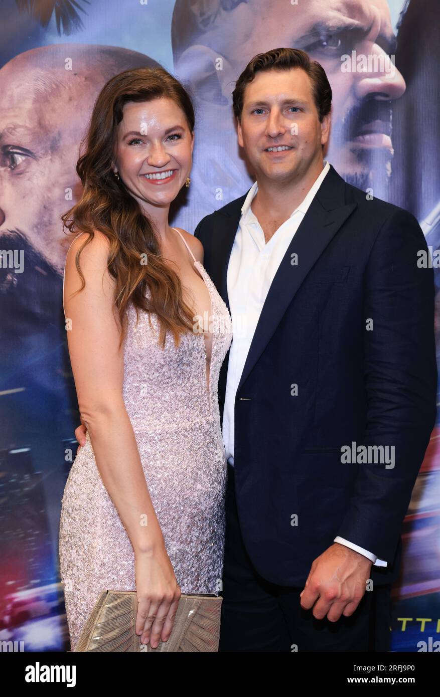 Culver City, California, USA. 1st August, 2023. Billea and Kris Karnes ...