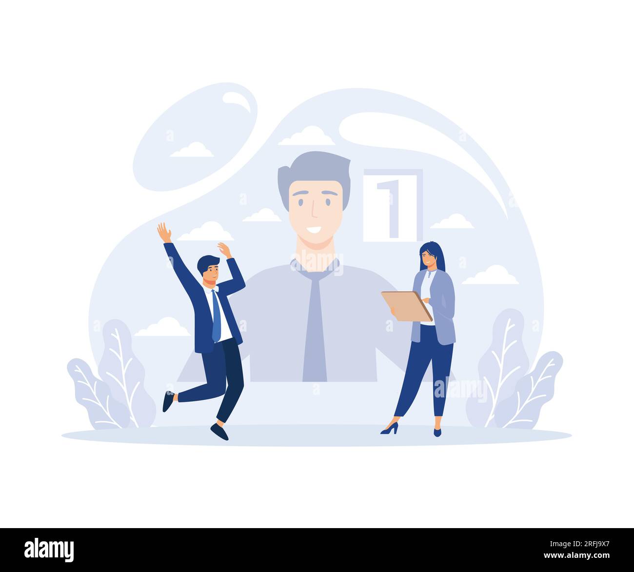 Leadership concept, Team Working on Creation Potential Winner, Leader ...