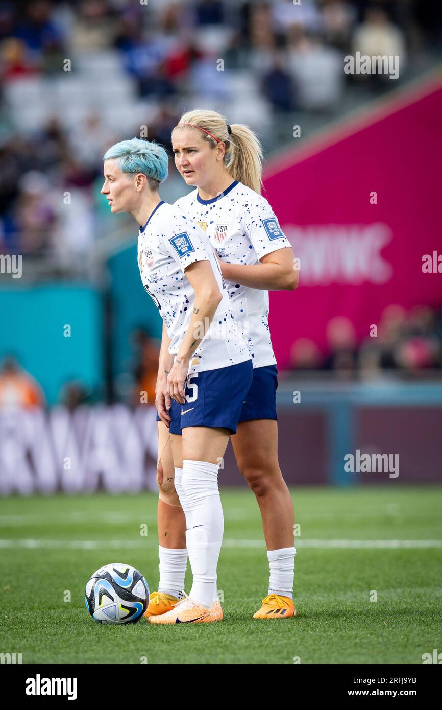 Auckland, Auckland, New Zealand. 22nd July, 2023. USA forward MEGAN ...