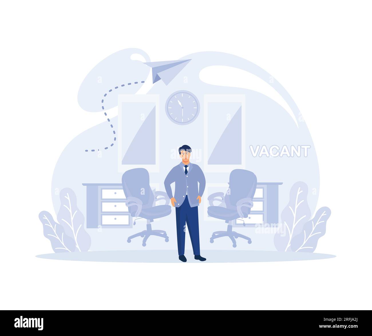 business hiring and recruiting concept, not enough skill staff to fill ...