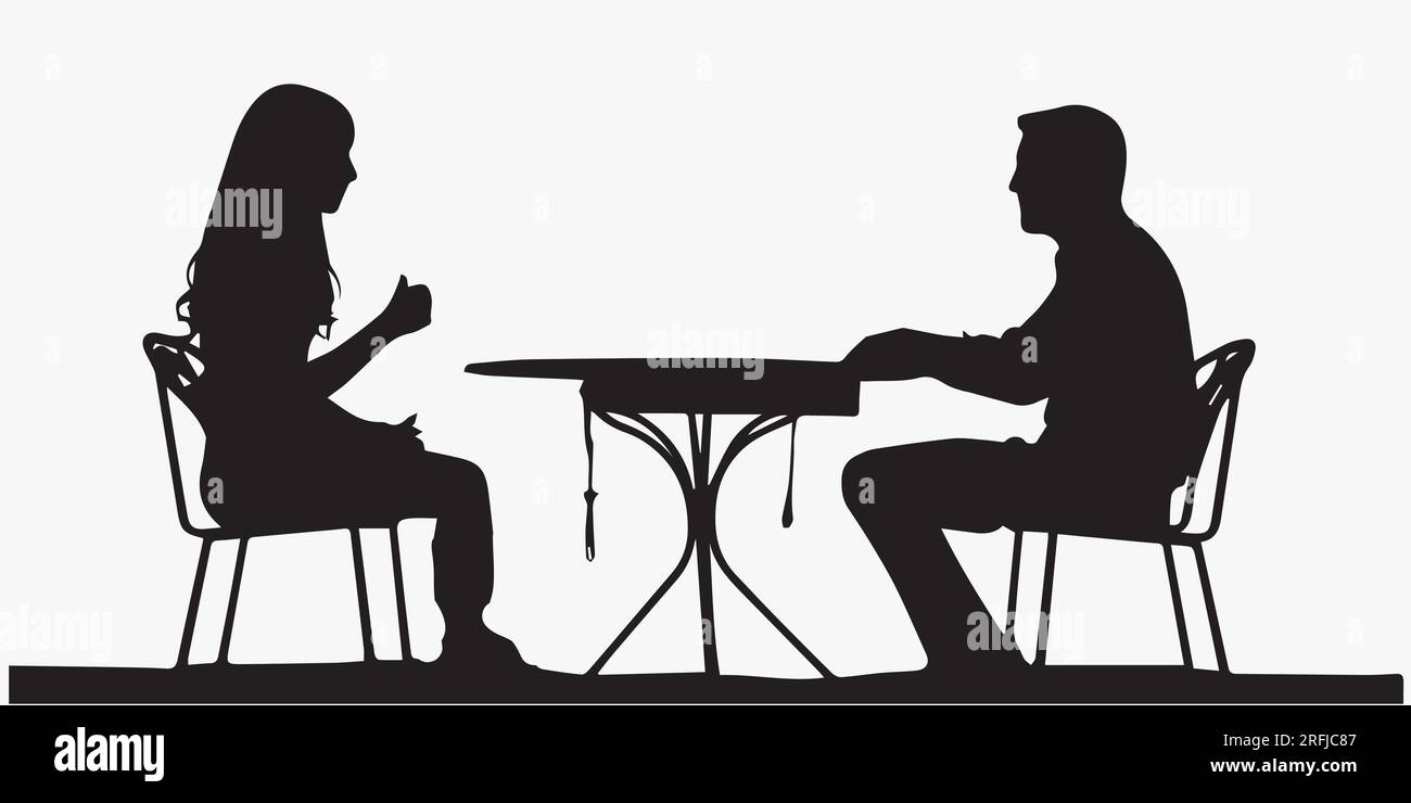 Silhouette couple vector illustration Stock Vector Image & Art - Alamy Silhouette couple vector illustration Stock Vector Image & Art - Alamy