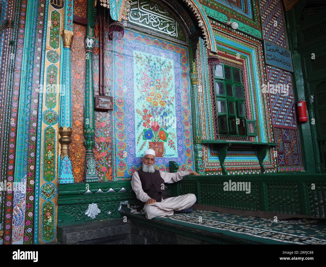 Khanqah-e-Moula / Shah Hamadan Masjid Mosque, Srinagar, India Stock ...