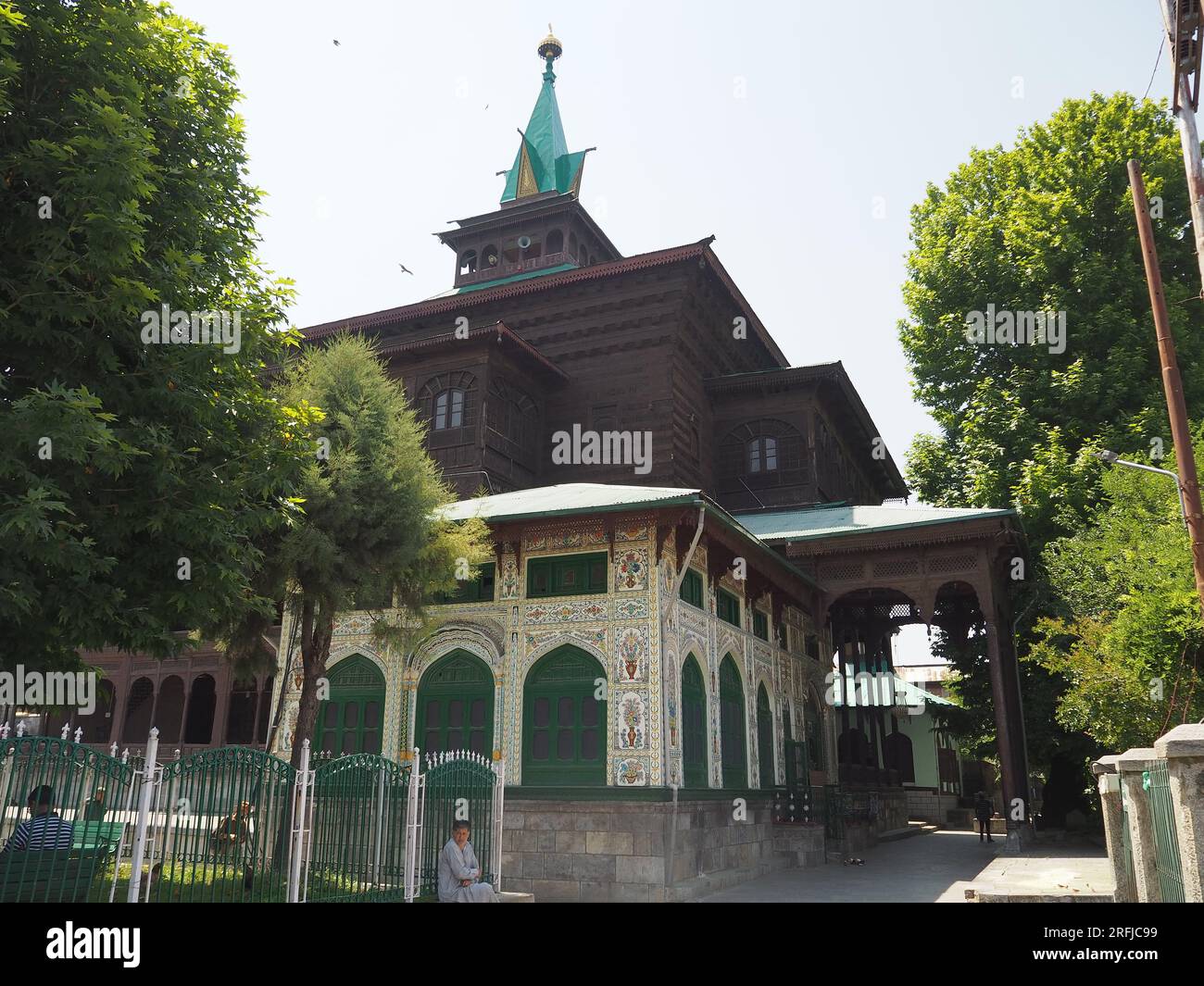 Khanqah-e-Moula / Shah Hamadan Masjid Mosque, Srinagar, India Stock ...