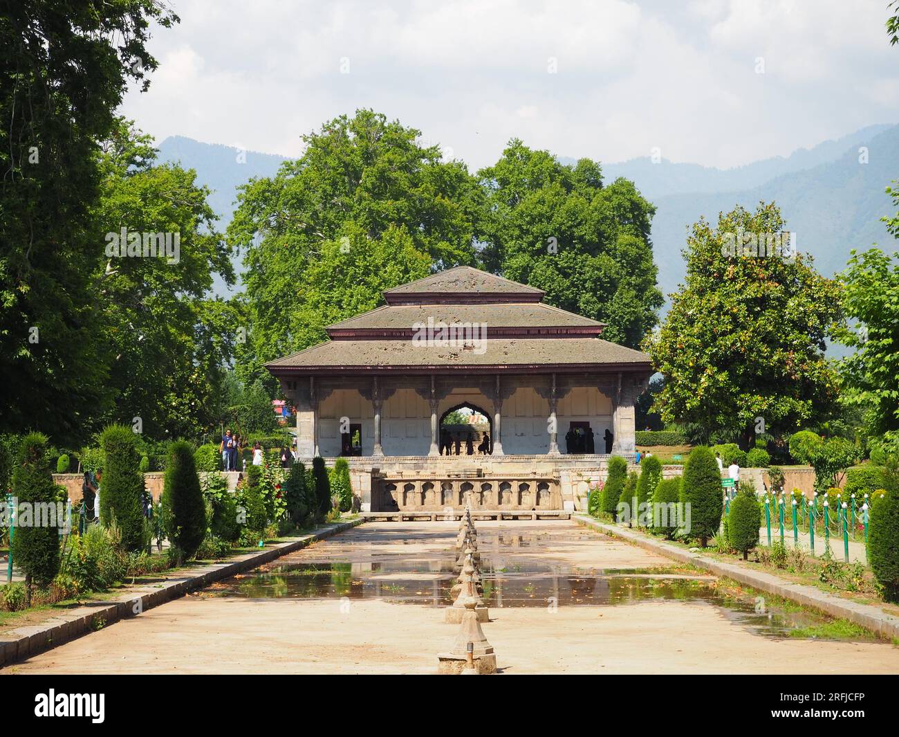 Shalimar Bagh Mughal Garden Stock Photo - Alamy