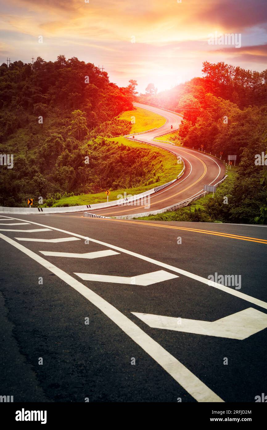 road number3 one of most popular traveling destination in nan province ...