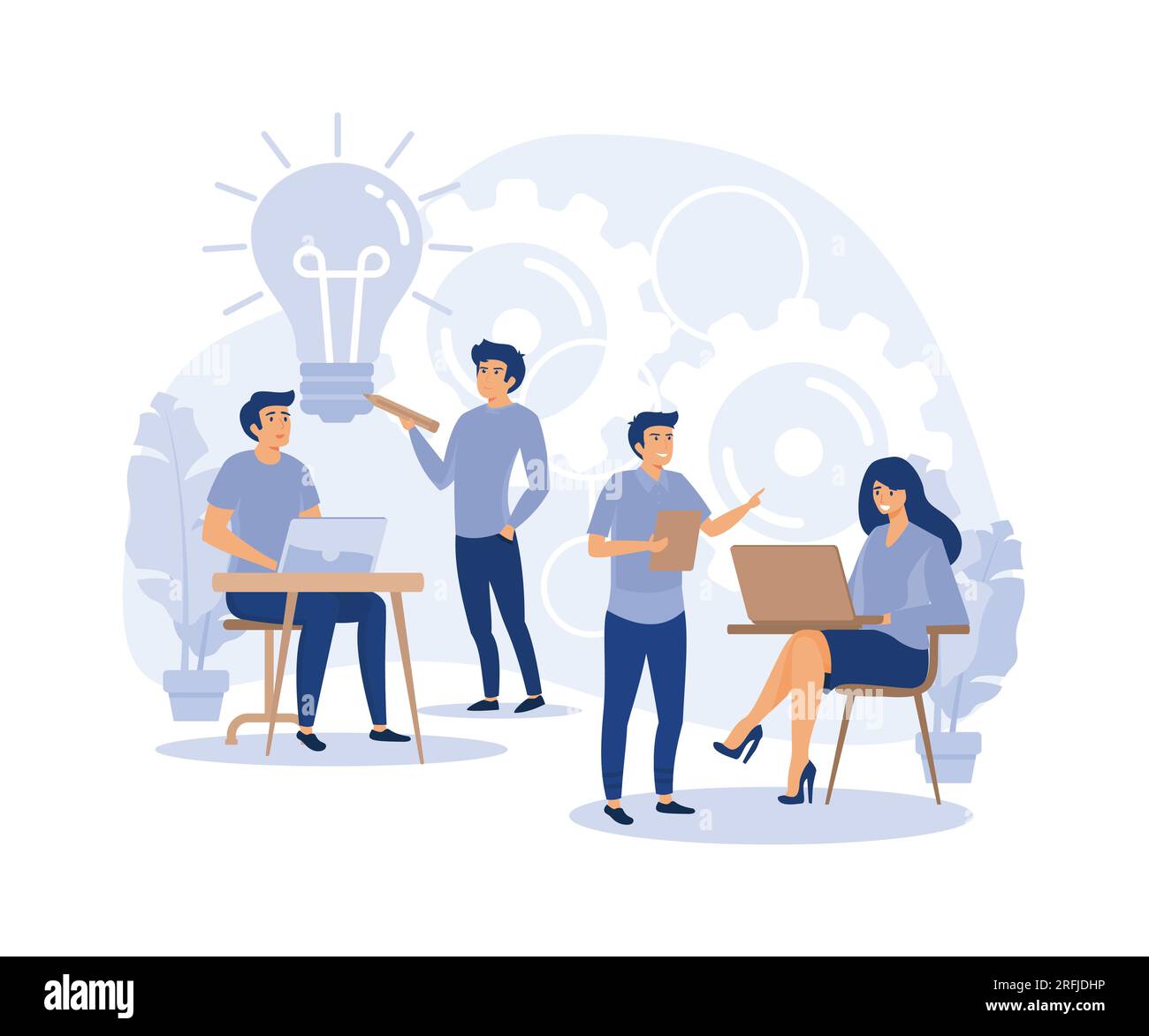 Employment stages, Coworkers business meeting. Expat work, job ...