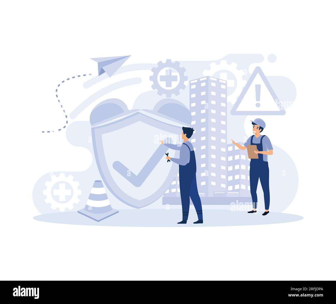 Working environment concept, Quality work, workplace safety ... Working environment concept, Quality work, workplace safety ...