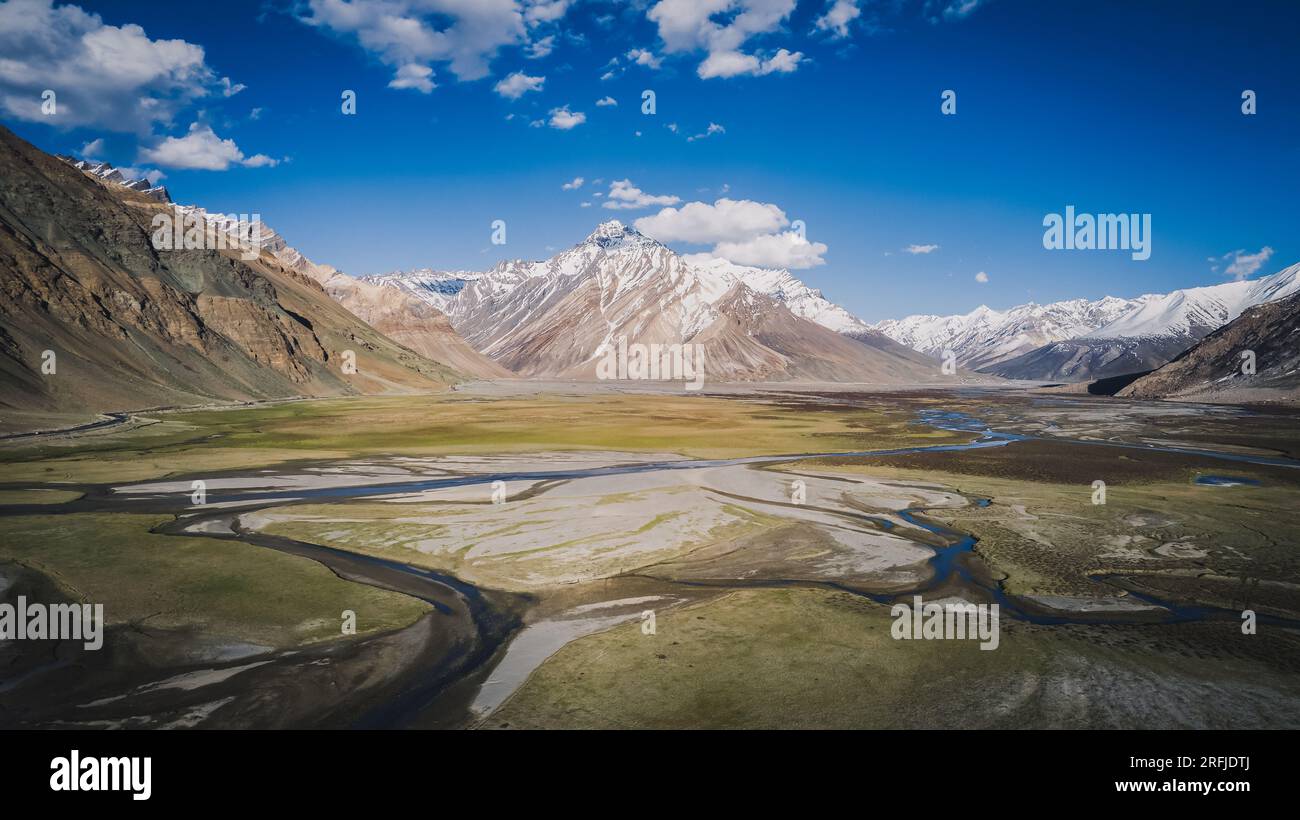 Beautiful View Of Rangdum Village , Kargil Stock Photo - Alamy