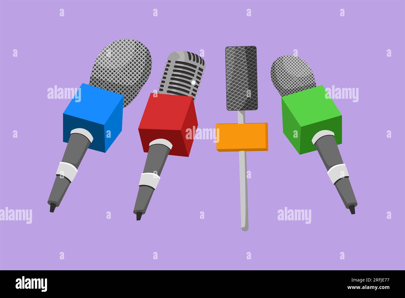 News concept breaking news microphone hi-res stock photography and ...