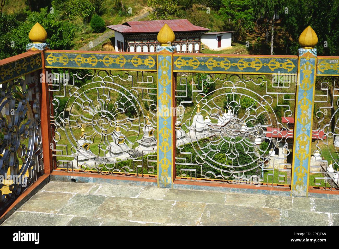 Buddhist railing hi-res stock photography and images - Alamy