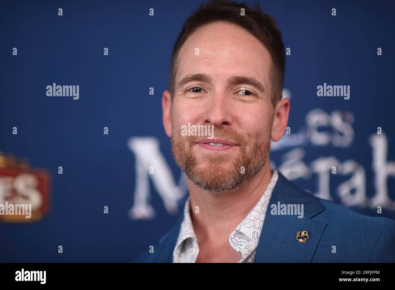 Nick Cartell attends a red carpet event for "Les Miserables" on ...