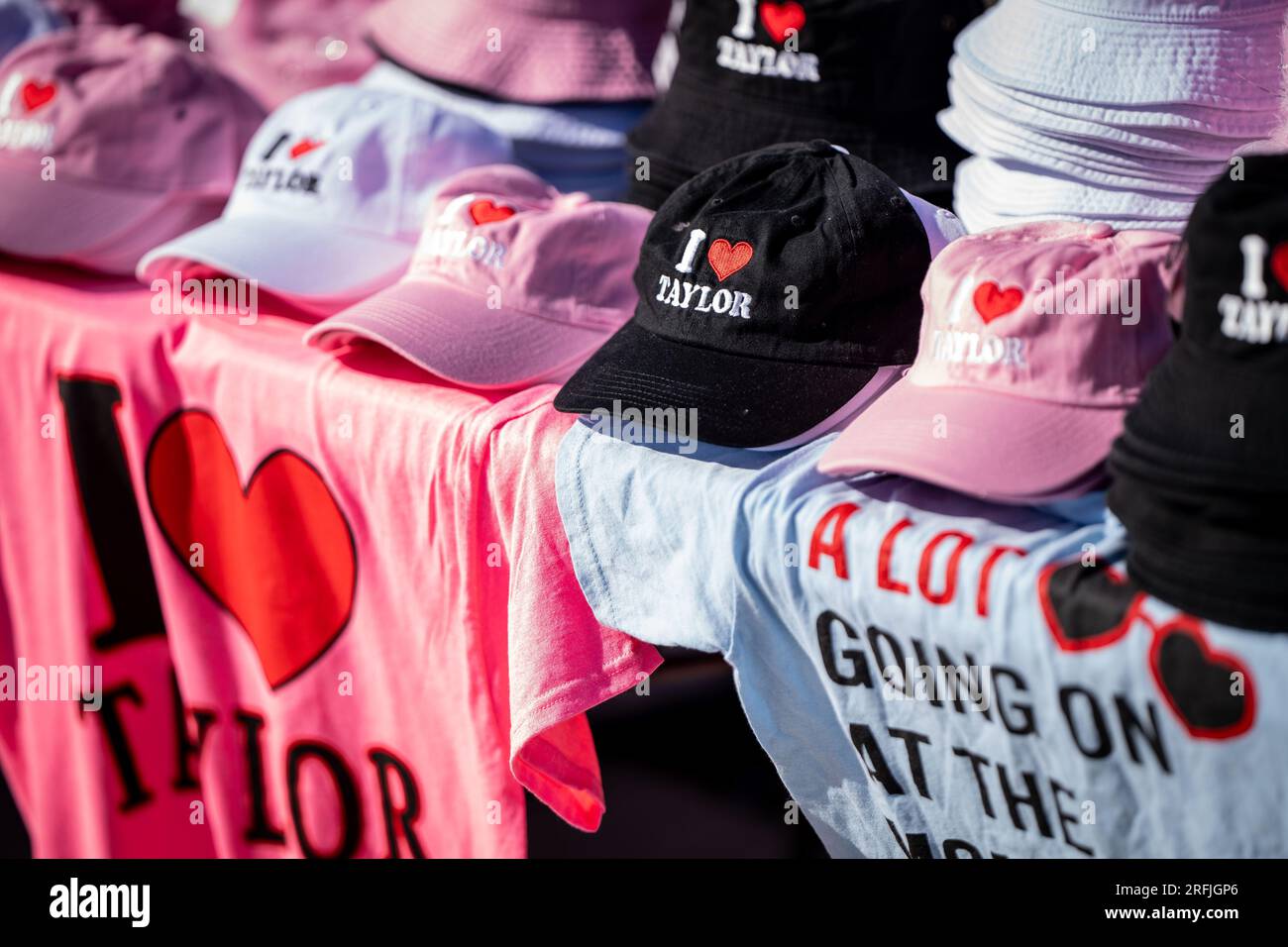 Taylor swift eras tour merchandise hi-res stock photography and images ...