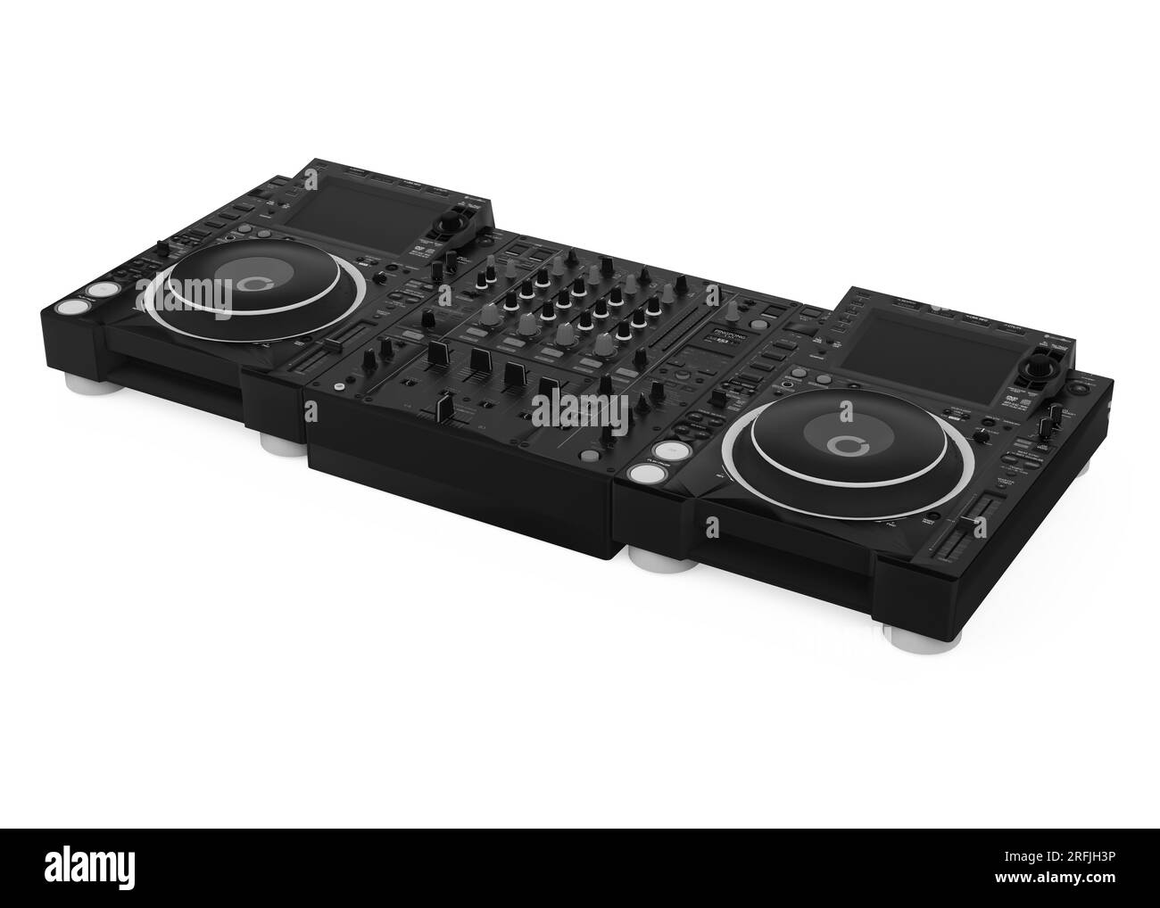 Sound mixer music record Cut Out Stock Images & Pictures - Alamy