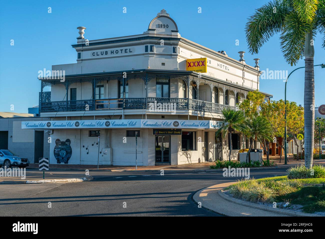 The Club Hotel in Bundaberg central, queensland, australia Stock Photo ...
