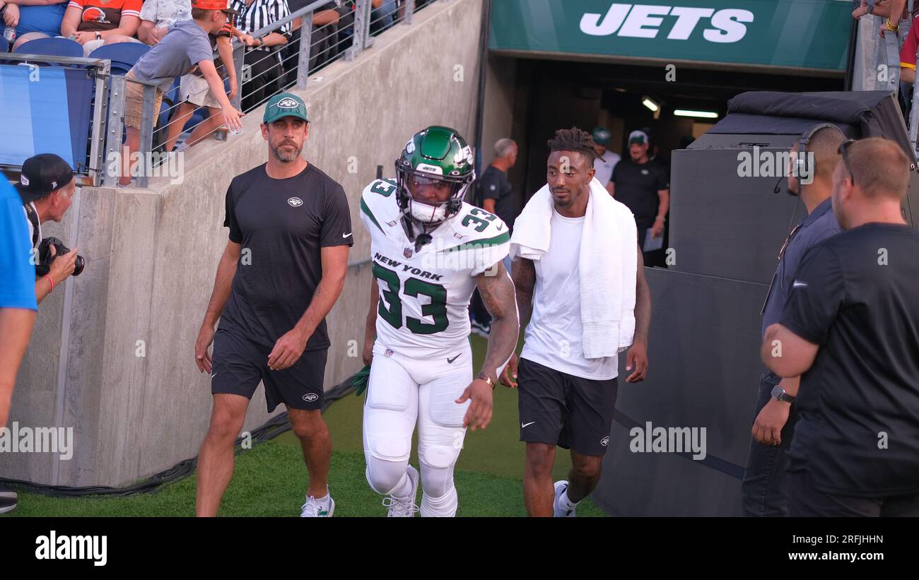 Aaron rodgers jets 2023 hi-res stock photography and images - Alamy