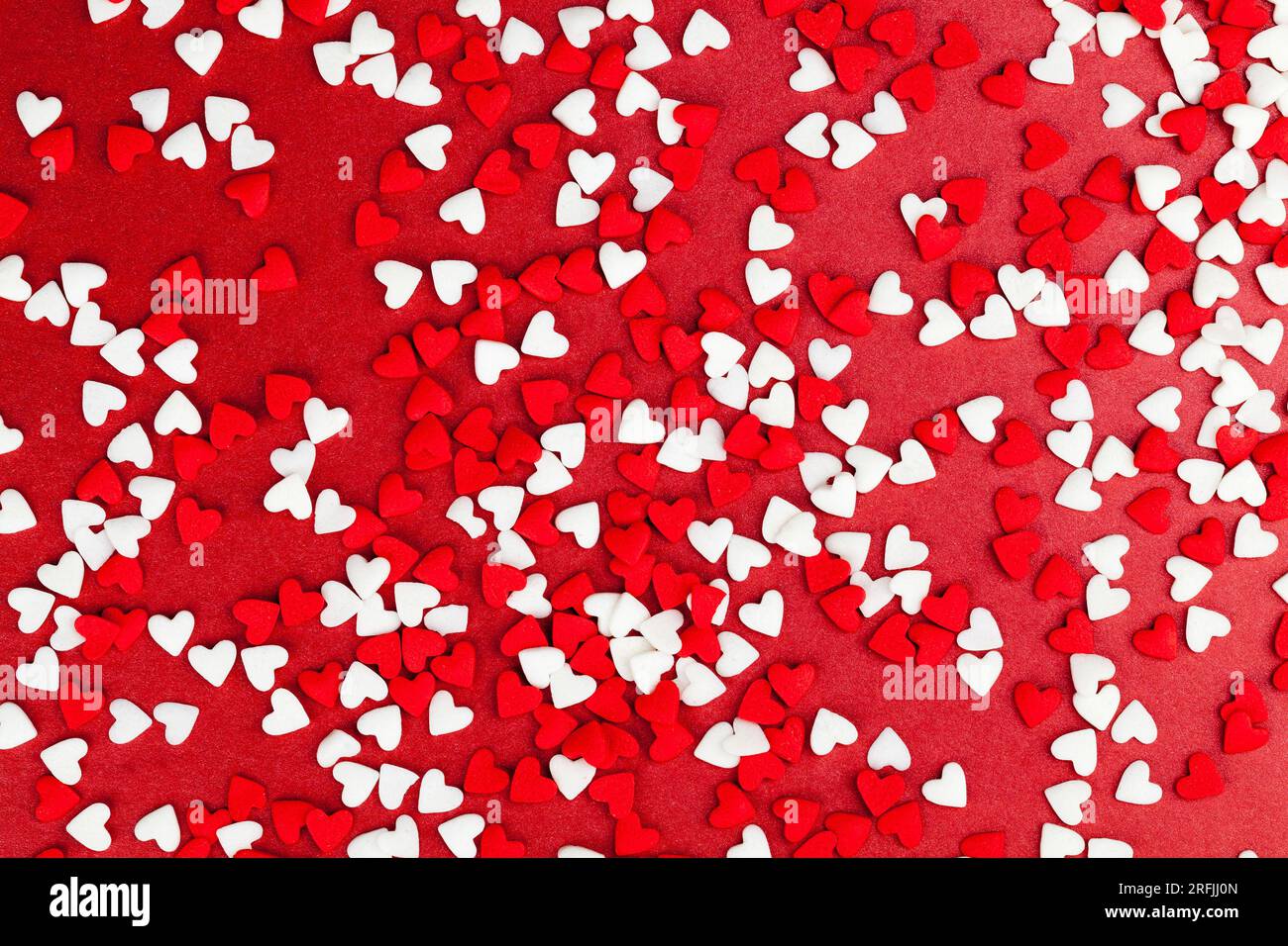 red and white sweet heart shaped candies for decorating desserts and ...