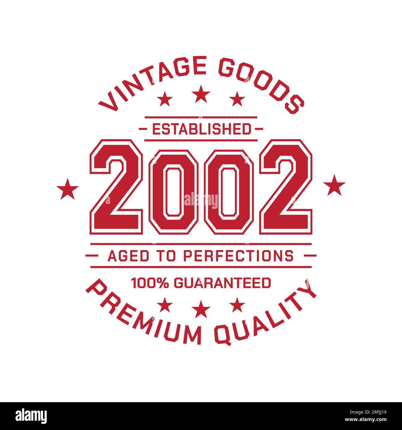 Vintage Goods. Established 2002. Aged to perfection. Authentic T-Shirt ...