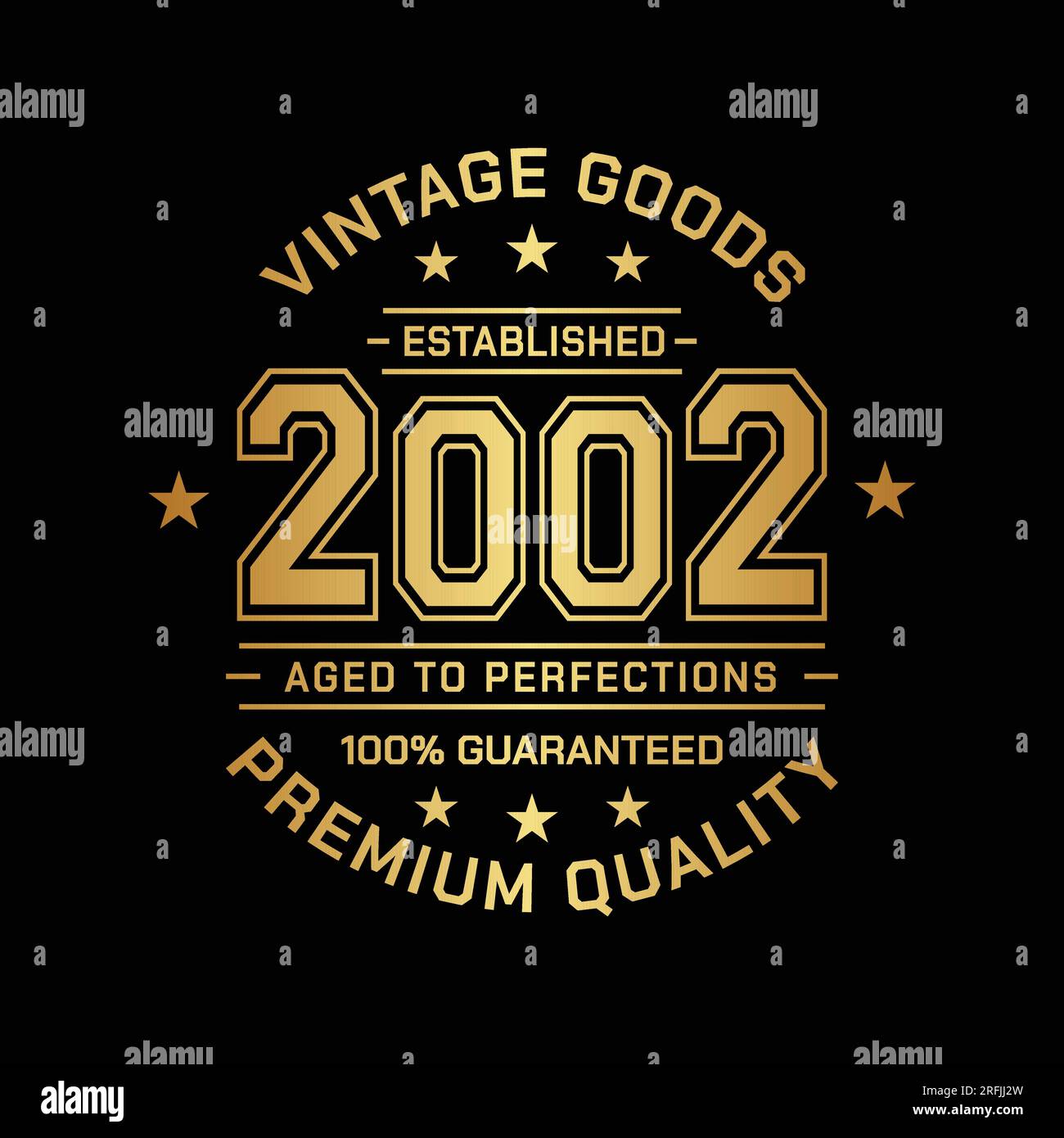 Vintage Goods. Established 2002. Aged to perfection. Authentic T-Shirt ...