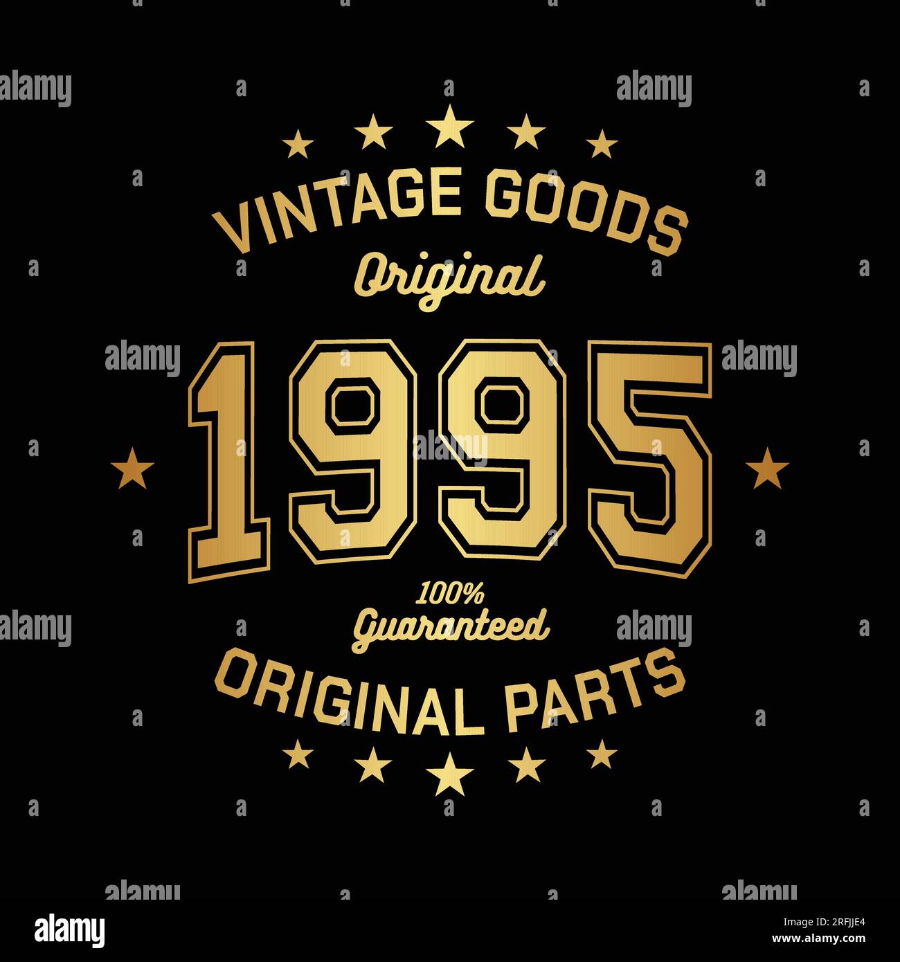Vintage goods. Original 1995. Aged to perfection. Authentic T-Shirt ...
