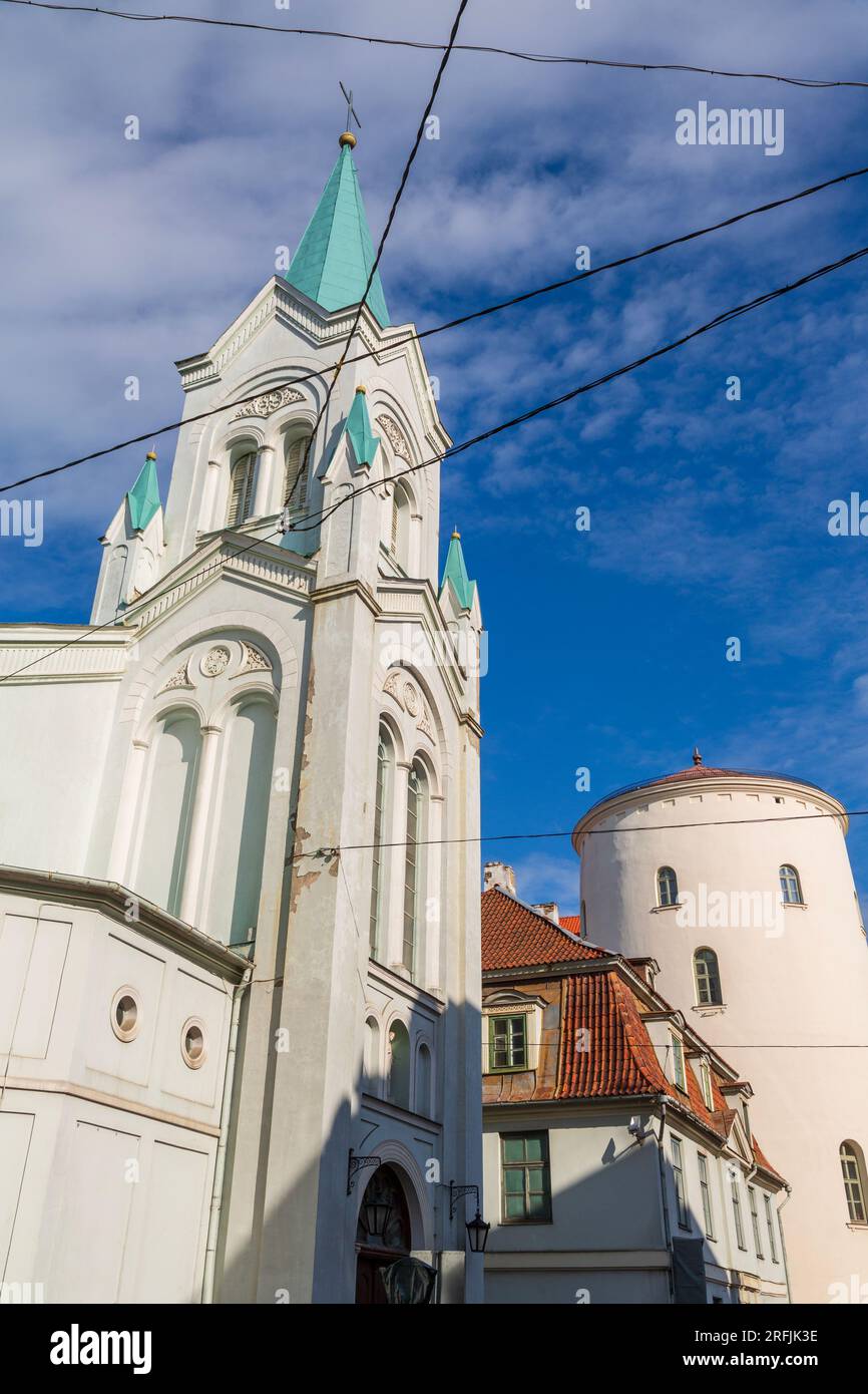 Our Lady of Sorrows Catholic Church, Old Town Riga, Latvia, Europe ...