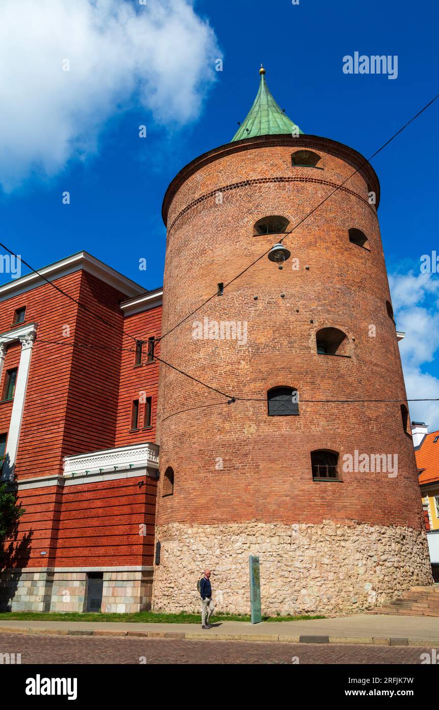 Powder Tower, Old Town Riga, Latvia, Europe Stock Photo - Alamy