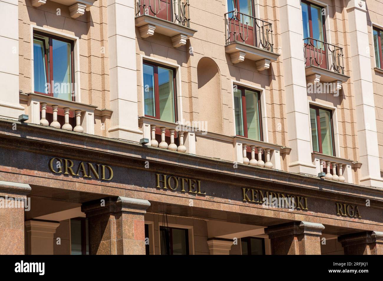 Grand hotel kempinski riga hi-res stock photography and images - Alamy