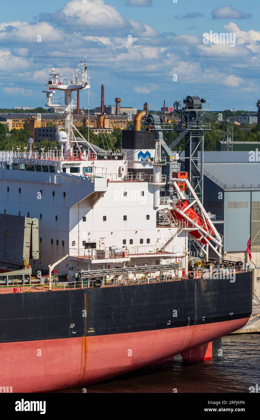 Riga port cargo hi-res stock photography and images - Alamy