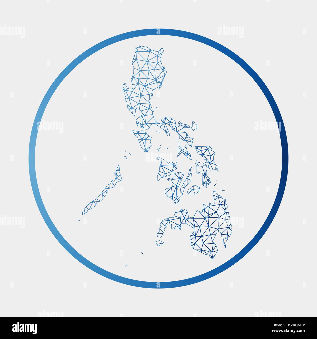 Philippines map filipino country hi-res stock photography and images ...