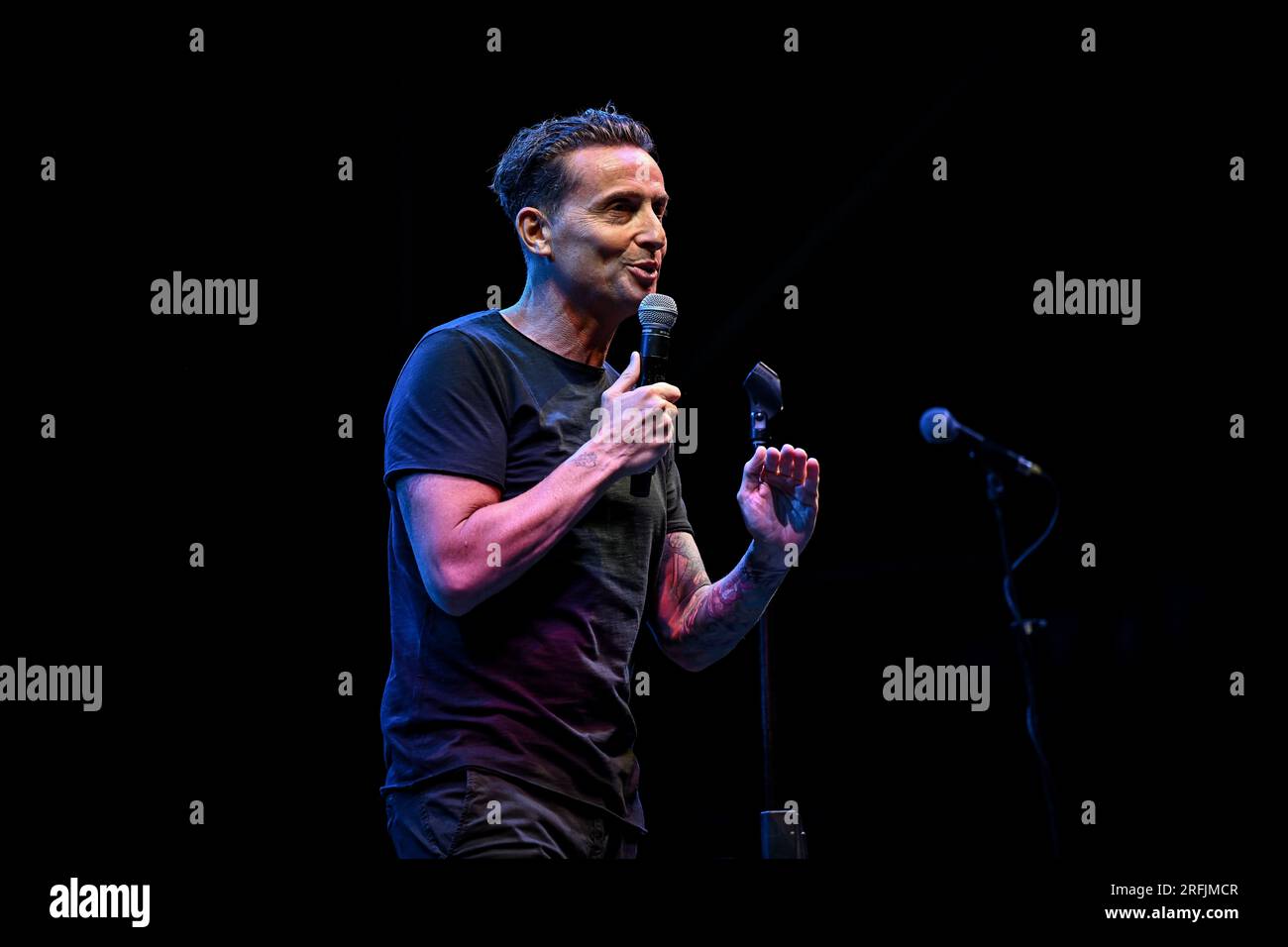 Anfiteatro Ivan Graziani, Alghero, Italy, August 03, 2023, Angelo ...