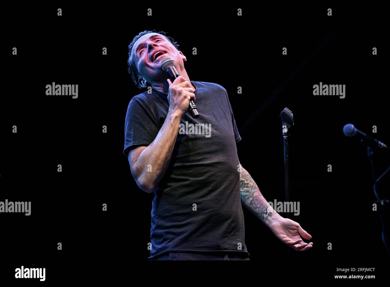 Anfiteatro Ivan Graziani, Alghero, Italy, August 03, 2023, Angelo ...