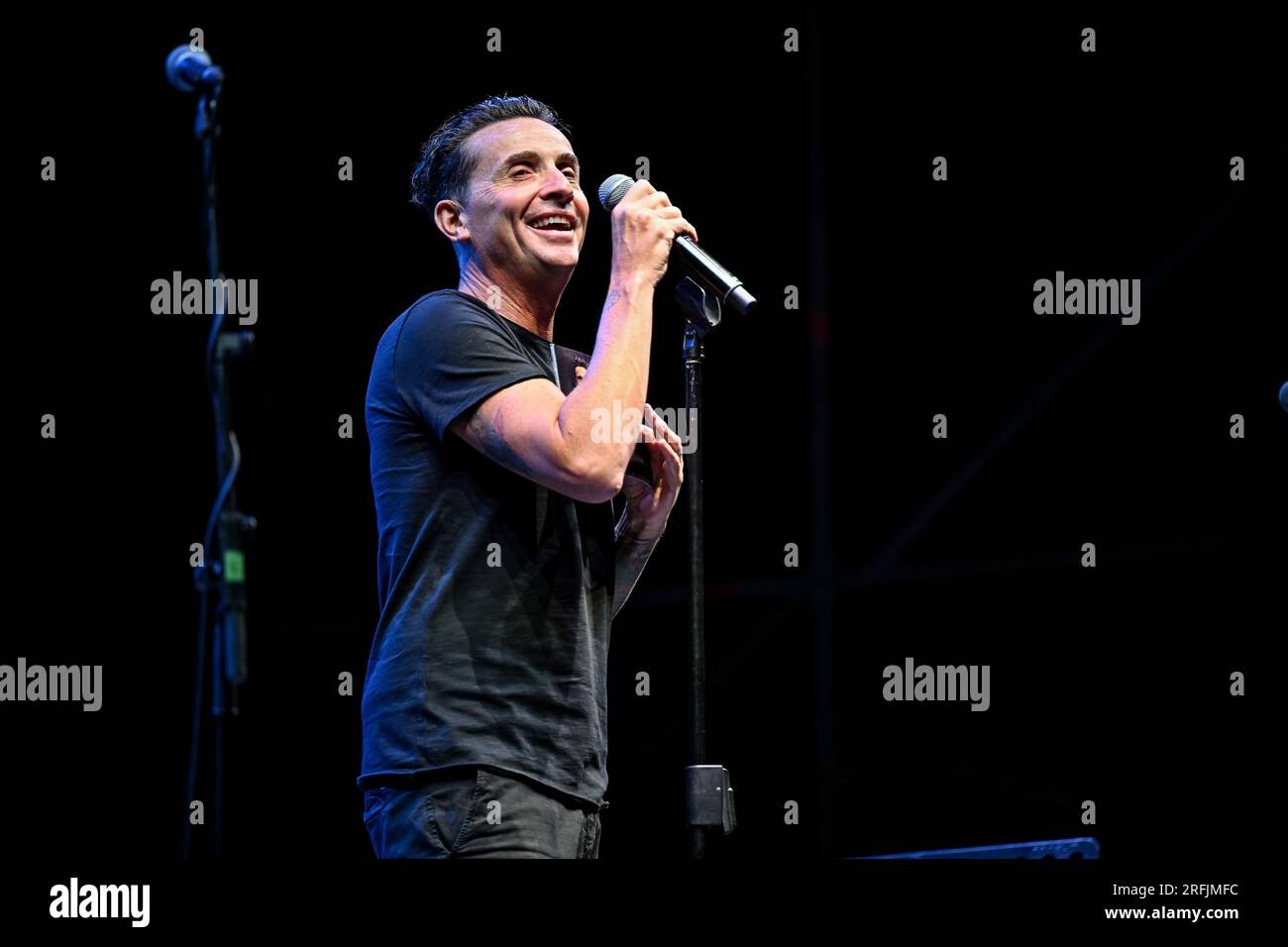 Anfiteatro Ivan Graziani, Alghero, Italy, August 03, 2023, Angelo ...