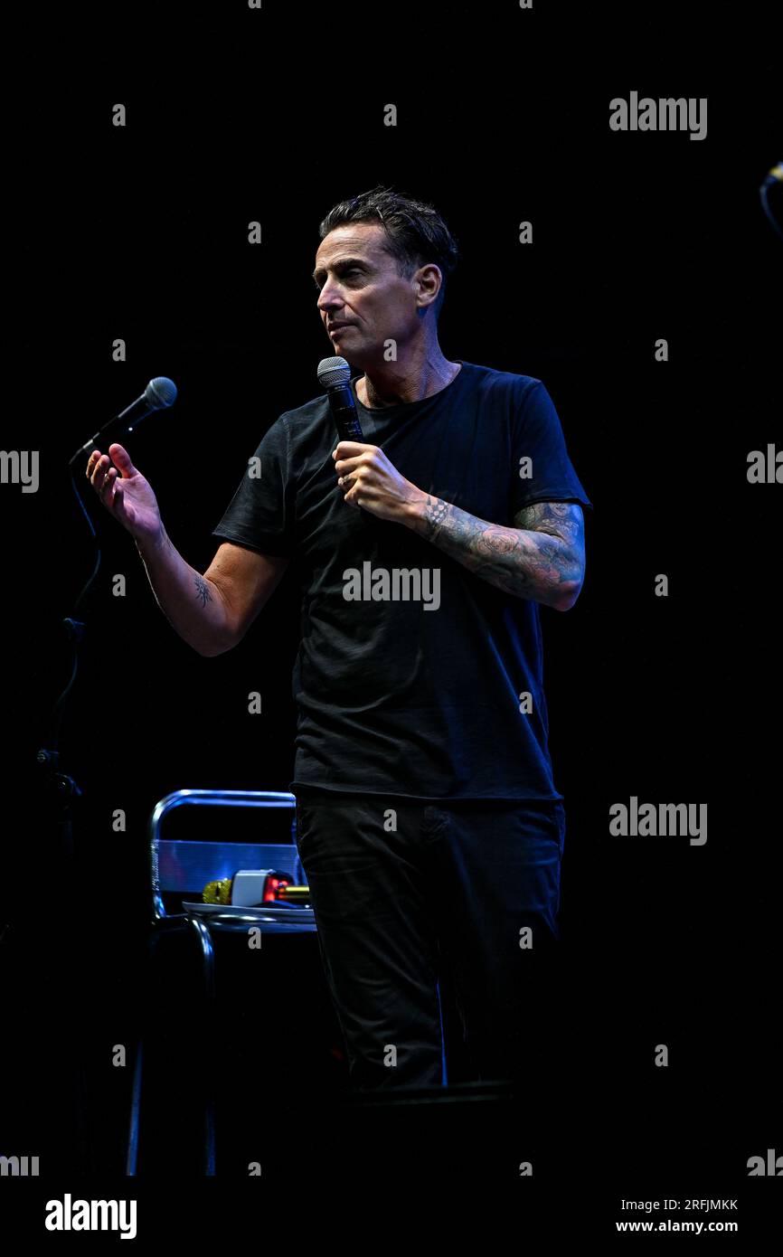 Anfiteatro Ivan Graziani, Alghero, Italy, August 03, 2023, Angelo ...