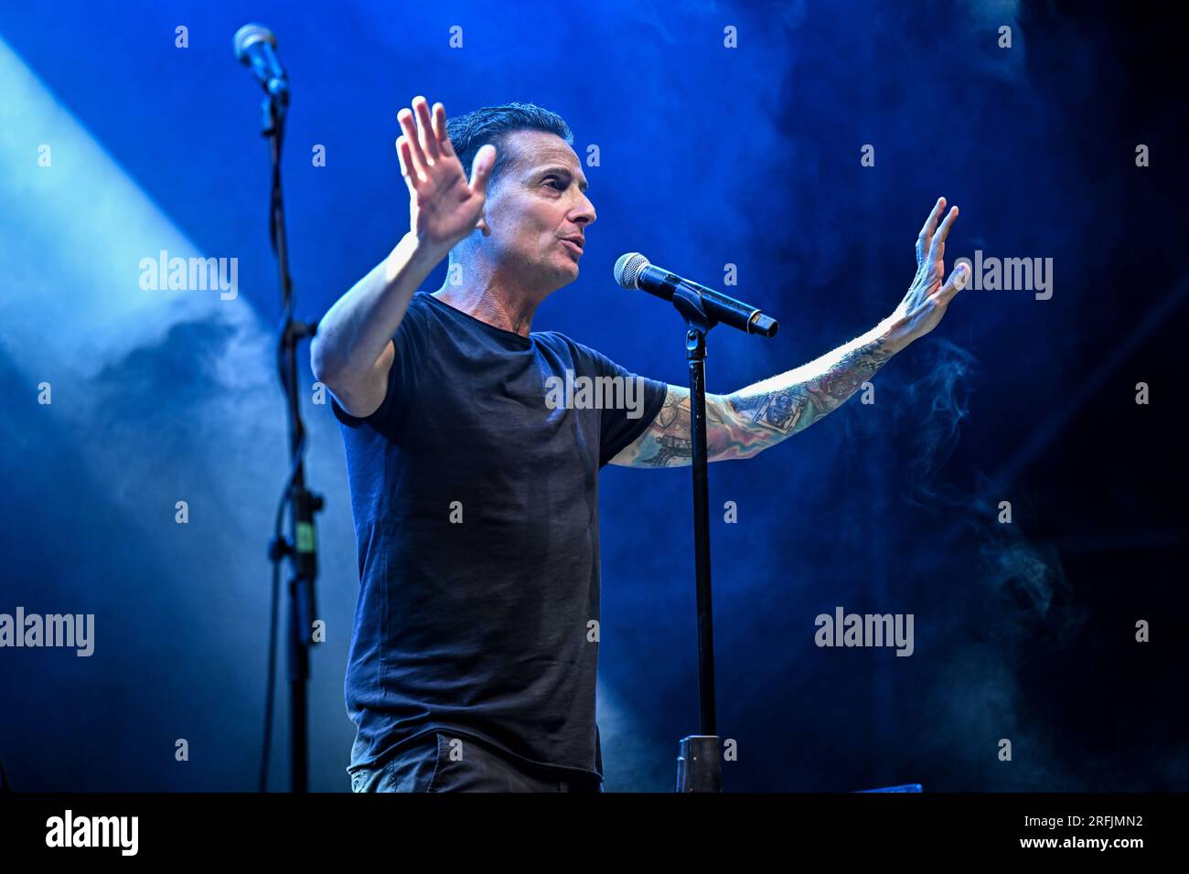 Anfiteatro Ivan Graziani, Alghero, Italy, August 03, 2023, Angelo ...