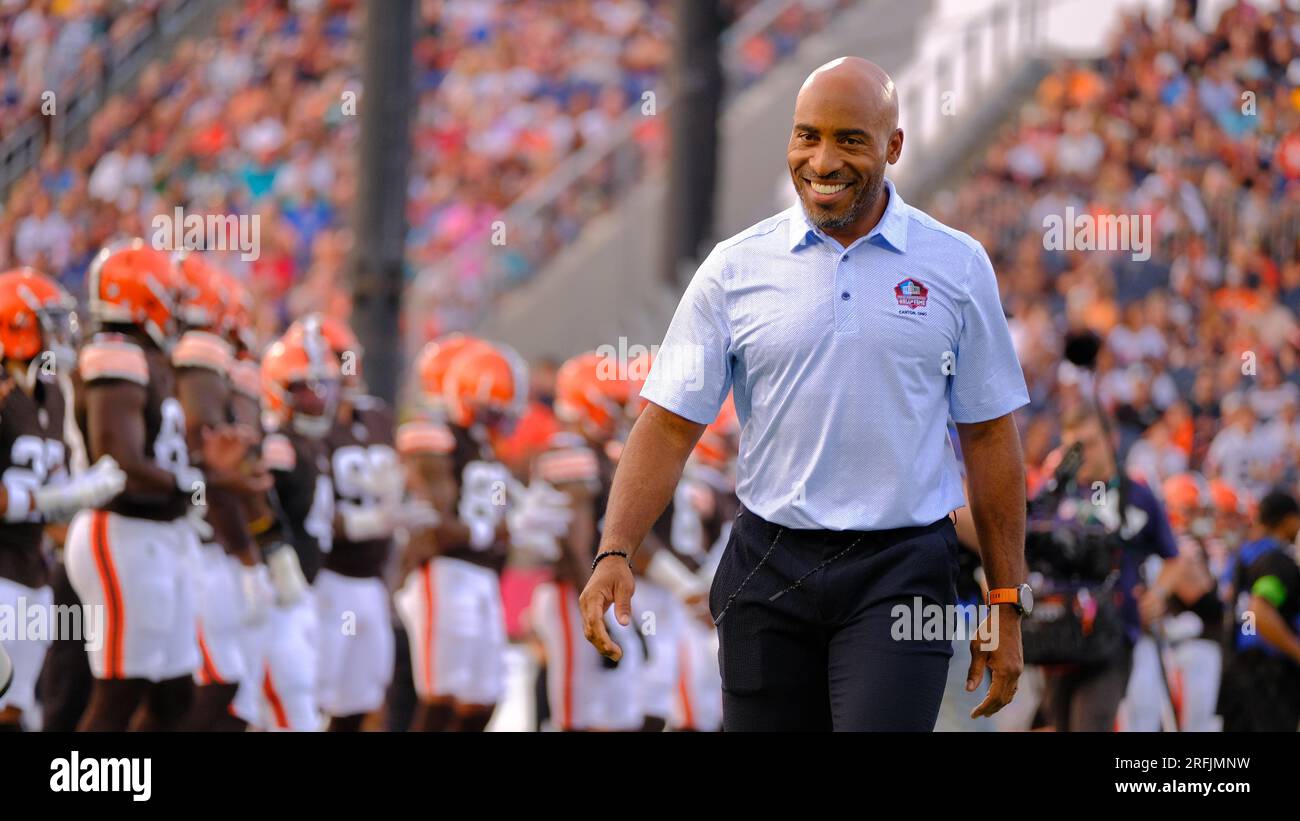 Canton, USA. 03rd Aug, 2023. July 30th, 2023: Ronde Barber during the ...