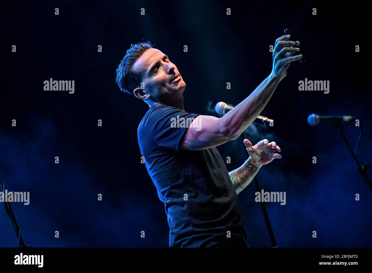 Anfiteatro Ivan Graziani, Alghero, Italy, August 03, 2023, Angelo ...